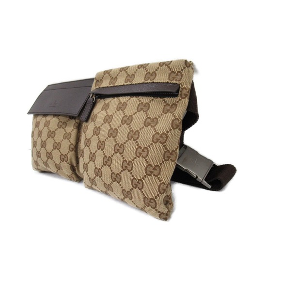 Gucci | Bags | Gucci Gg Tan Bag Waist Brown | Poshmark